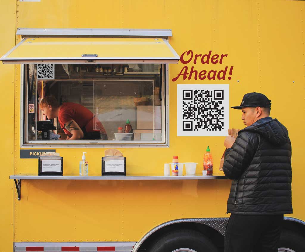 Food Truck QR Code Ordering - Maximize every second